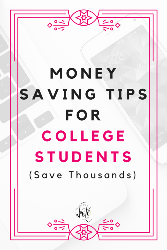 Money Saving Tips For College Students Save Thousands