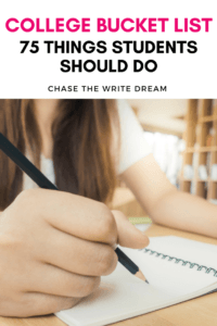 College Bucket List: 75 Things Students Should Do